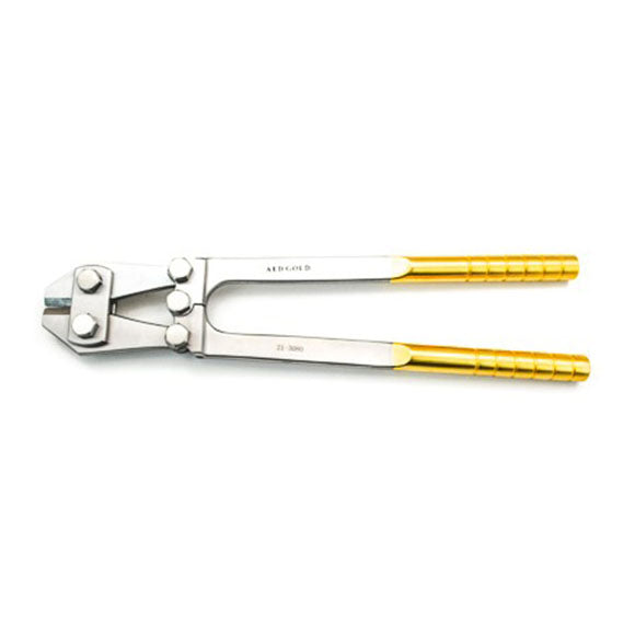 AED TC Gold Side Cutter, Ribbed Grips, 12inch Double Action | 21-3080 ...