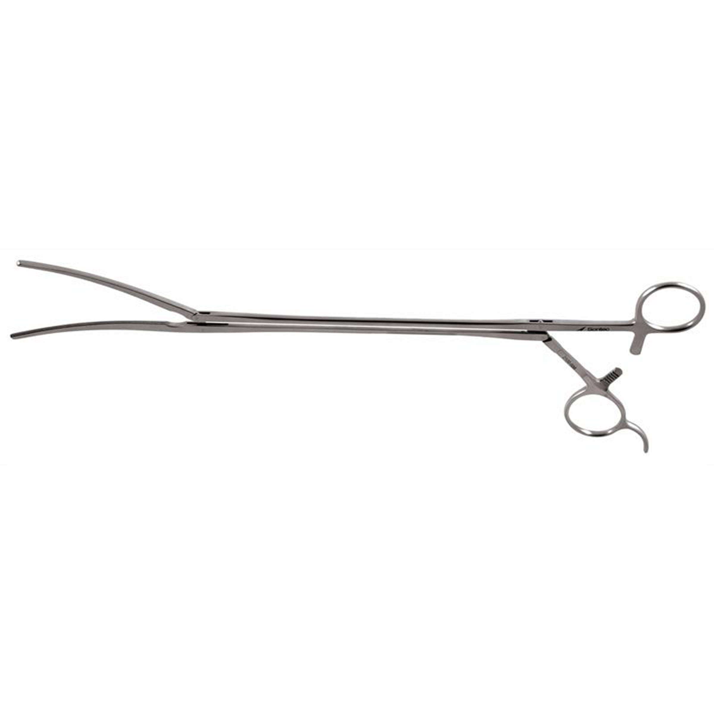 Sontec Instruments VATS Classic DeBakey Clamp, Curved, With Ratchet ...