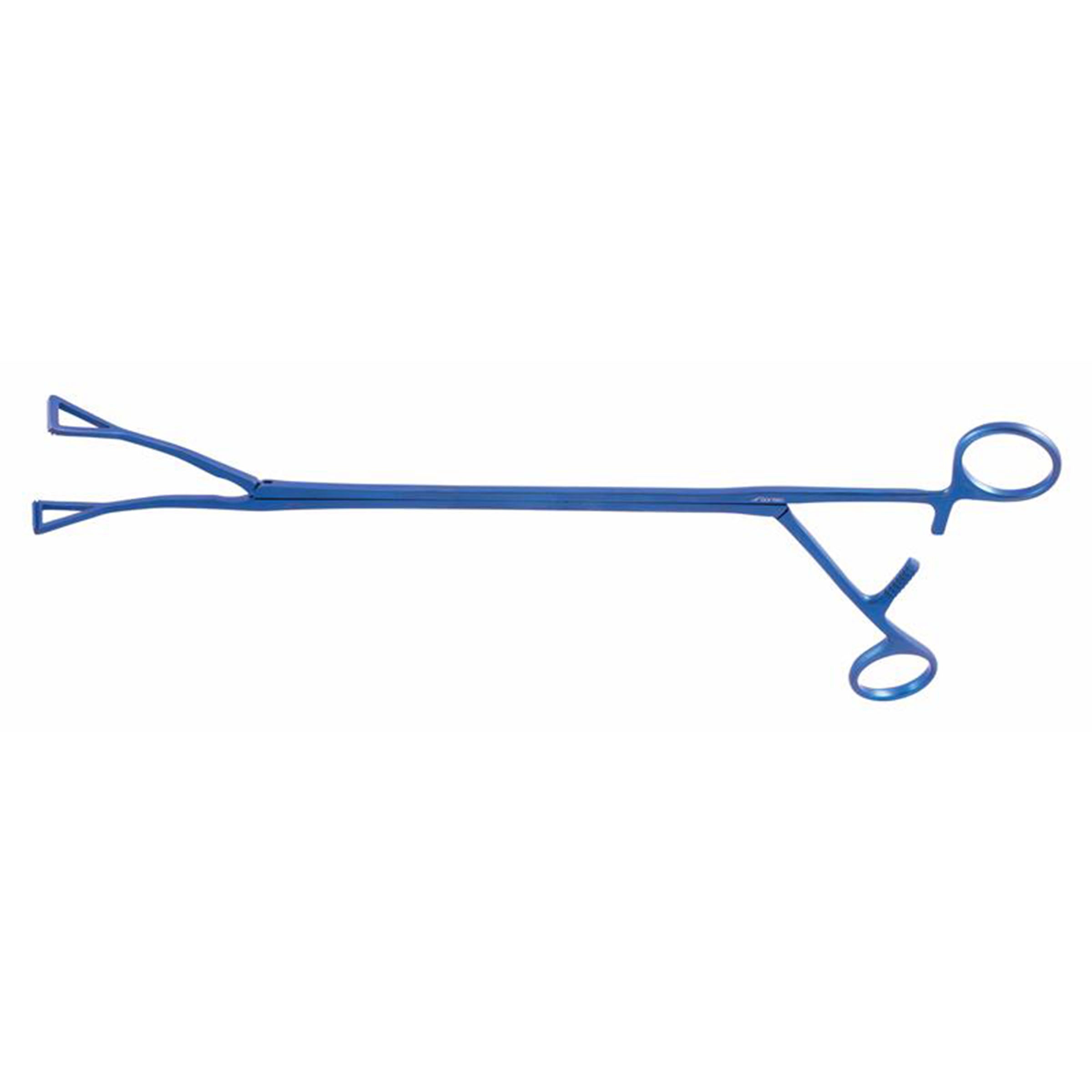 Sontec Instruments VATS Duval Clamp, Titanium, Curved Left, With Ratch ...