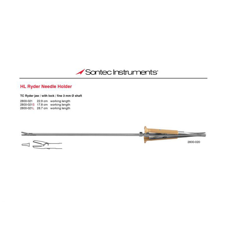 Sontec Instruments HL Ryder Needle Holder | 2800-021 – Endoscopy Superstore