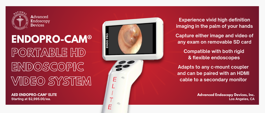 AED ENDOPRO-CAM® ELITE Portable HD Endoscopic Video System | EP2000 ...