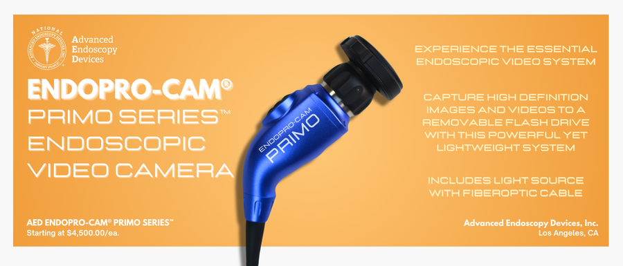 AED ENDOPRO-CAM® Primo Series™ Endoscopic Video Camera System | EP2050 ...