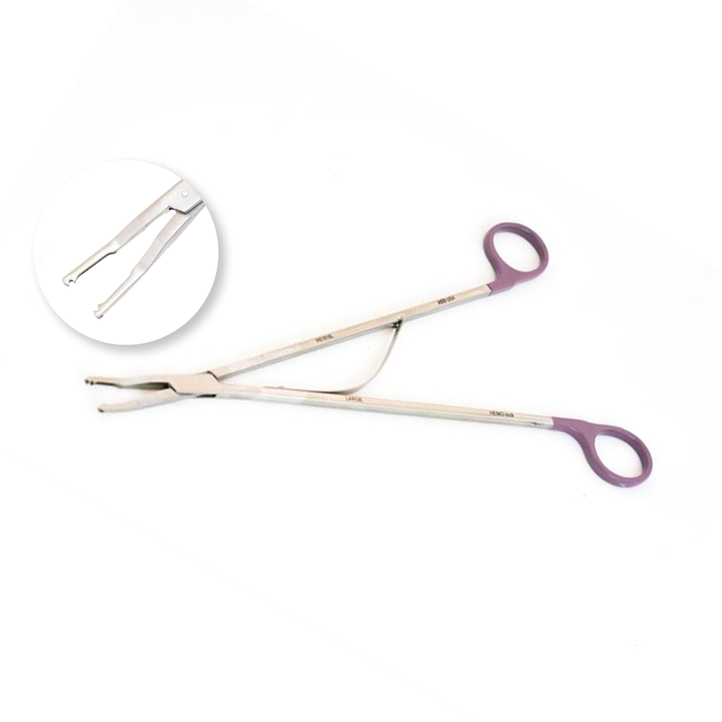 AED Purple Large Hemo-Lock Forcep | HS1618L – Endoscopy Superstore