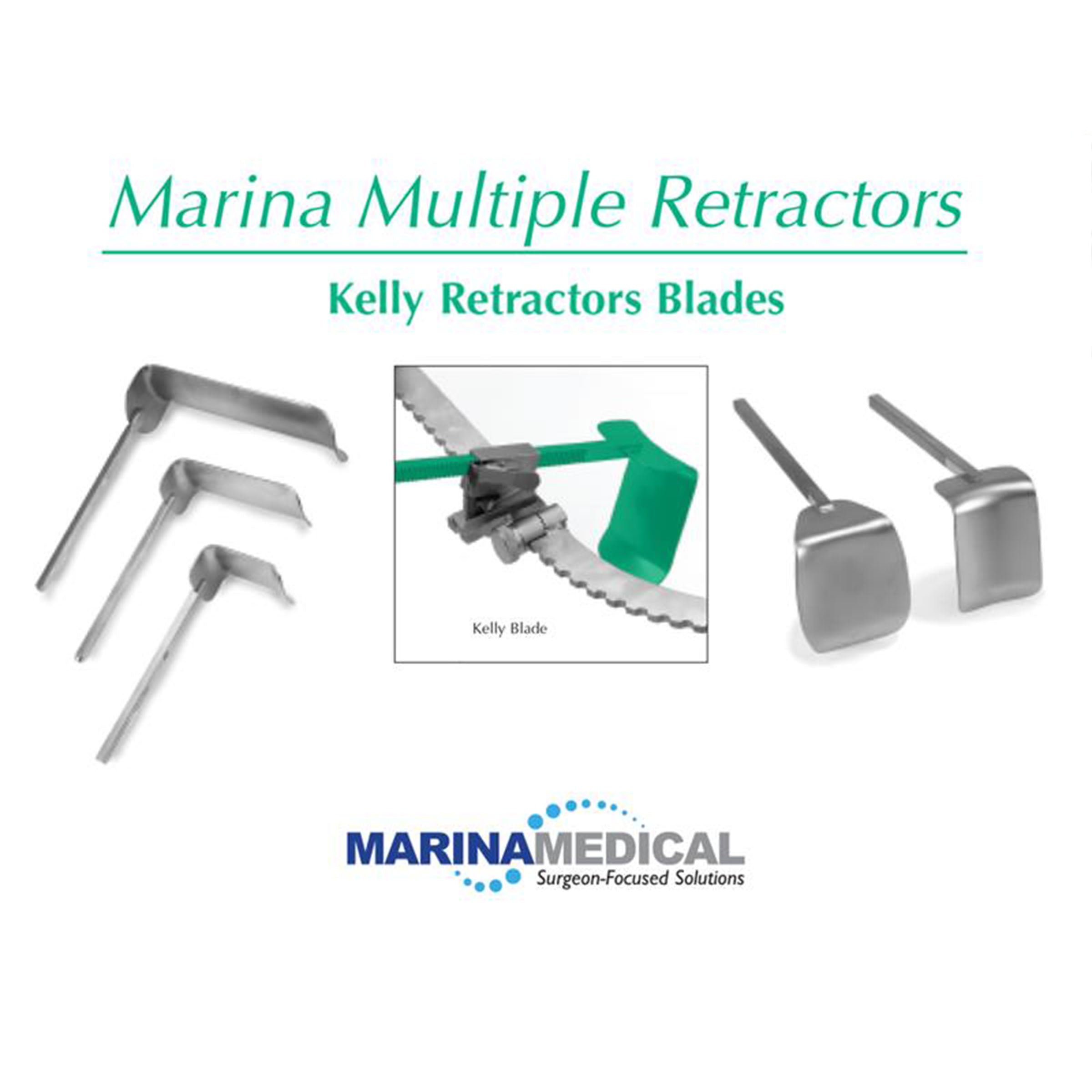 Marina Medical Multi-Trac Kelly Retractor Blades| Model| 110-879 ...