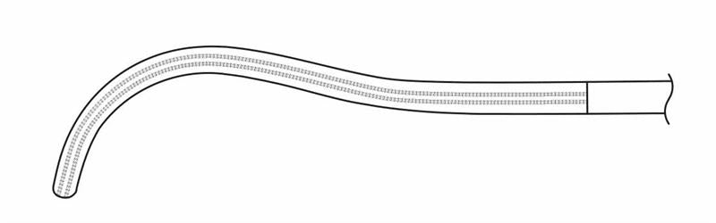 Sontec Instruments VATS Harken DeBakey Clamp, Medium Curve, Without Ra ...