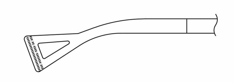 Sontec Instruments VATS Duval Clamp, Curved Left, With Ratchet, 15mm ...