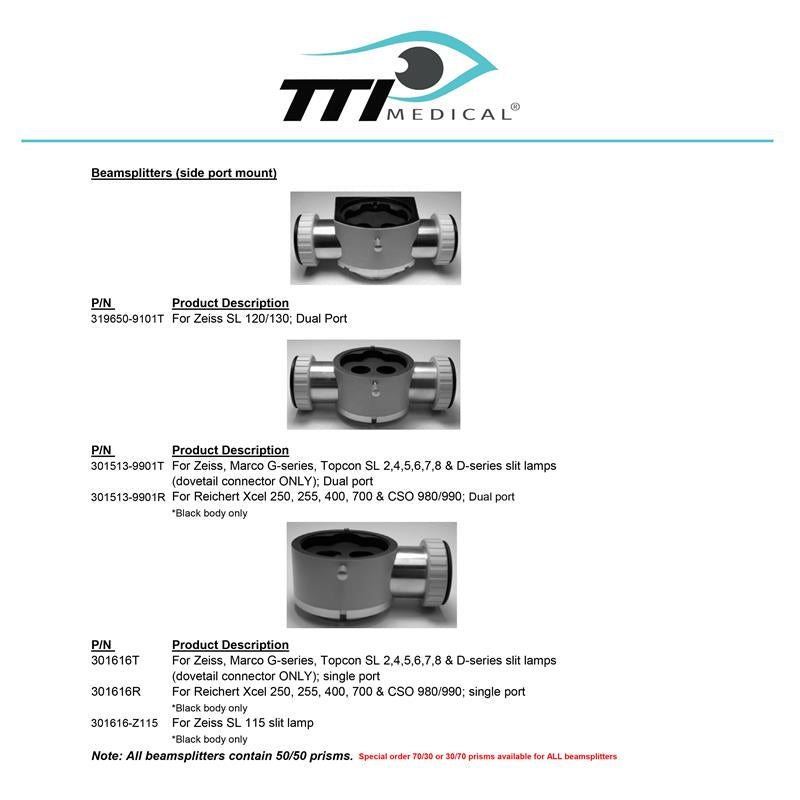 TTI Medical Accu-Beam® Beamsplitters | – Endoscopy Superstore