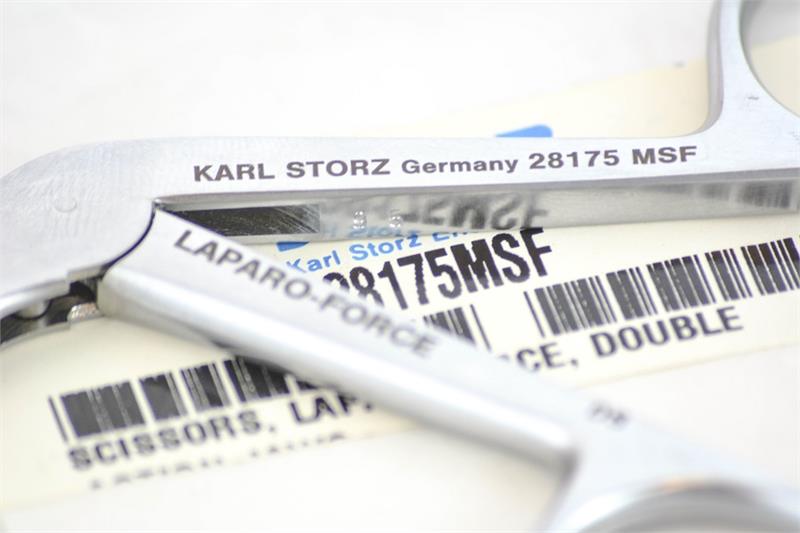 Storz Laparoforce Double Action Scissors | 28175MSF – Endoscopy Superstore