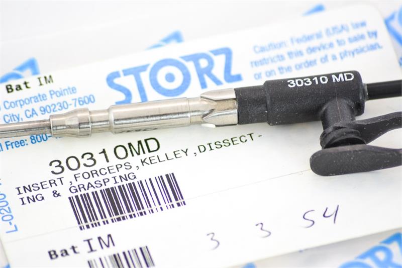 Storz Kelley Dissecting and Grasping Forceps Insert | 30310MD ...