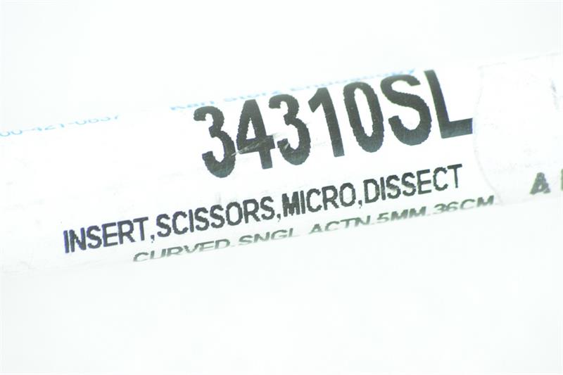 Storz Curved Micro Scissor Insert, S/A 5mm x 36cm | 34310SL – Endoscopy ...