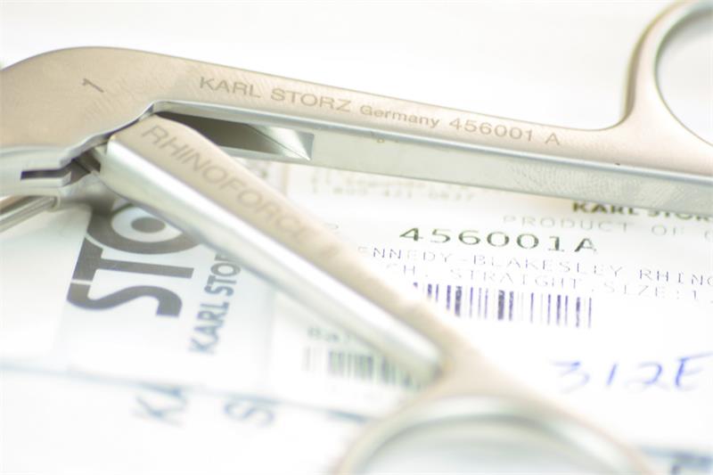 Storz Kennedy-Blakesley Rhinoforce Suction Punch, Straight Forceps | 4 ...