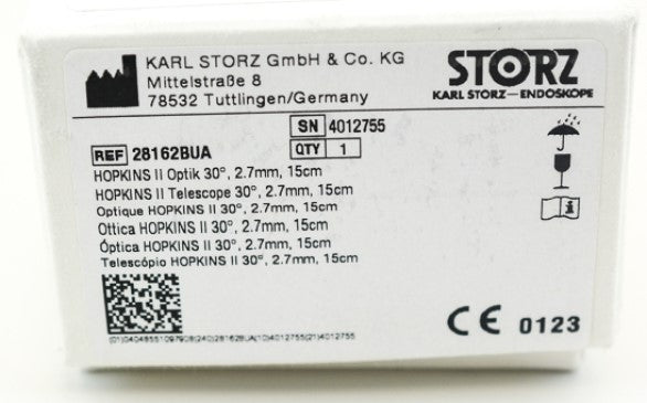 Storz Hopkins 30º Scope with 45º Offset | 28162BUA – Endoscopy Superstore