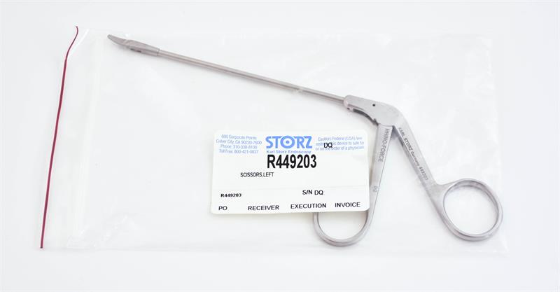 Storz Rhinoforce II Nasal Scissors, Curved Left | 449203 – Endoscopy ...