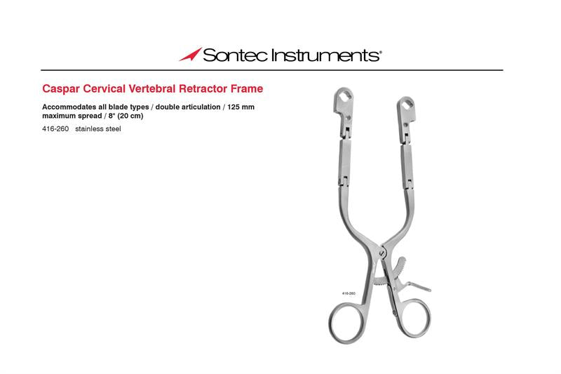 Sontec Instruments Caspar Cervical Vertebral Retractor Frame, Stainles ...