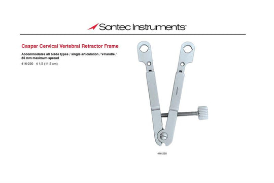 Sontec Instruments Caspar Cervical Vertebral Retractor Frame | 416-230 ...