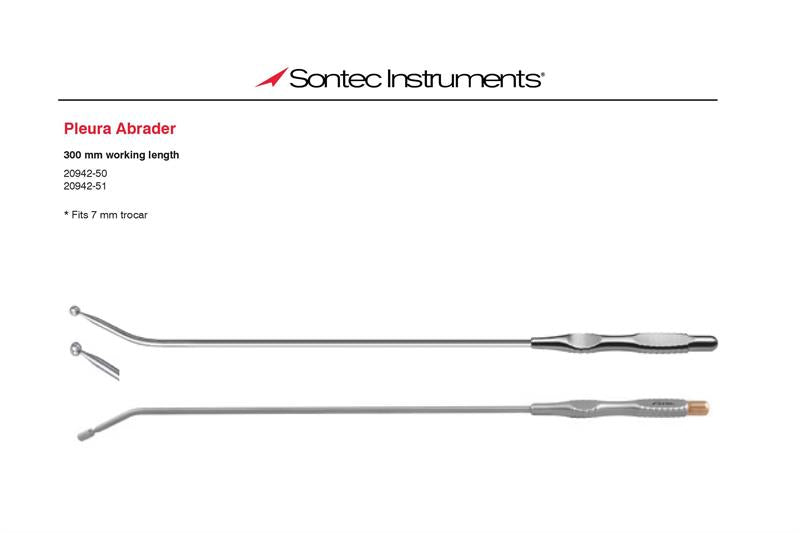 Sontec Instruments Pleura Abrader, 30cm | 20942-51 – Endoscopy Superstore