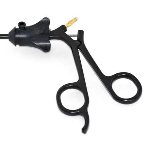 AED Curved Metz Scissor, D/A, 5mm x 33cm | A1461 – Endoscopy Superstore